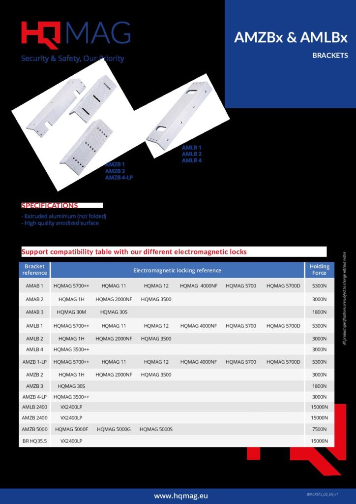 HQ MAG – BRACKETS_DS_EN_v1.1 | HQMag